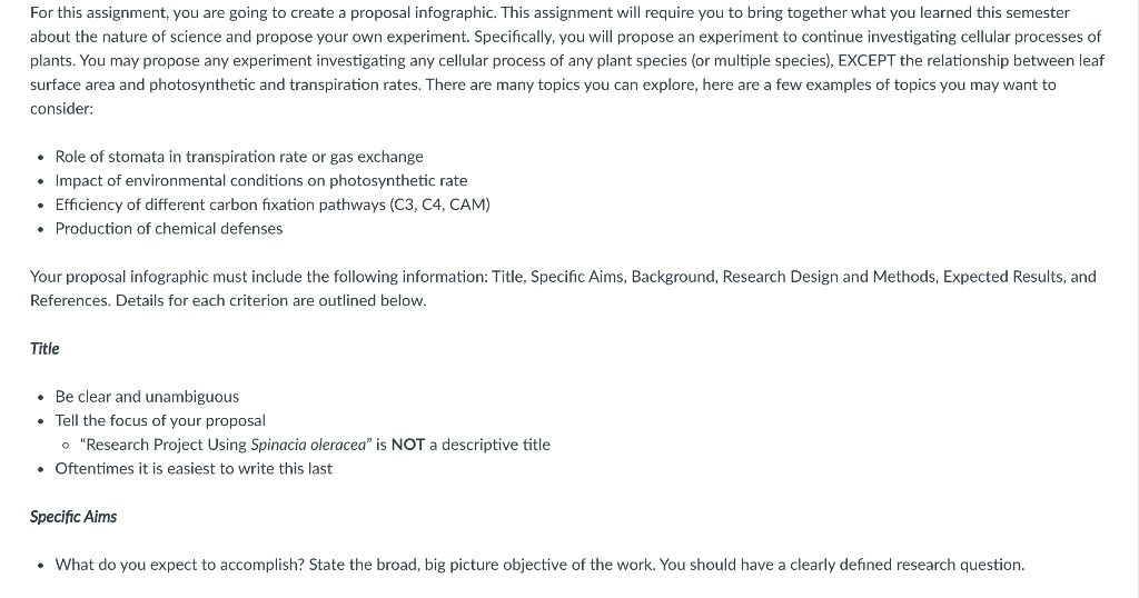 Solved For this assignment, you are going to create a | Chegg.com