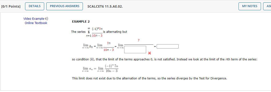 Solved [0.5/1 Points] DETAILS PREVIOUS ANSWERS SCALCET6 | Chegg.com