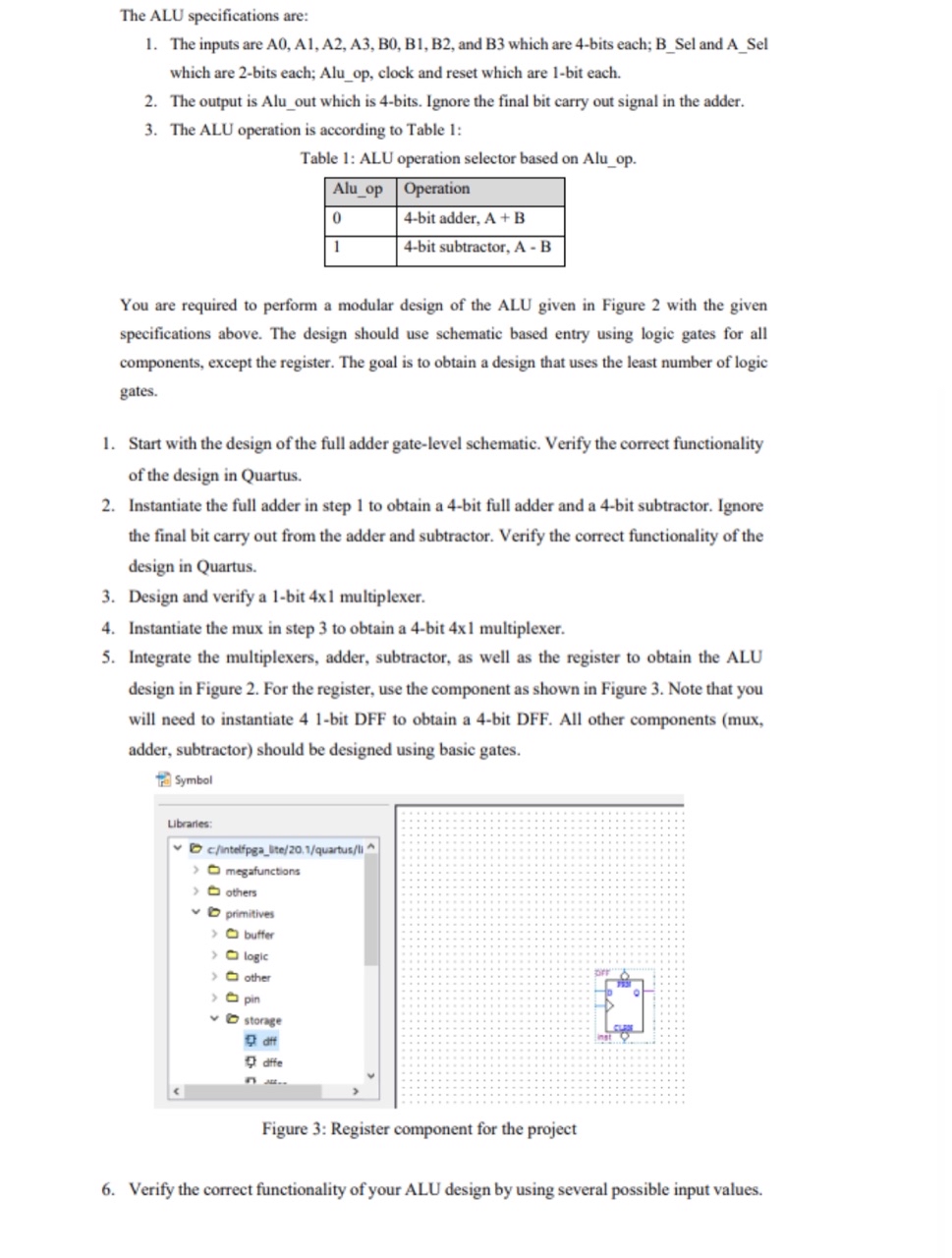 In this group project, you will design the arithmetic | Chegg.com