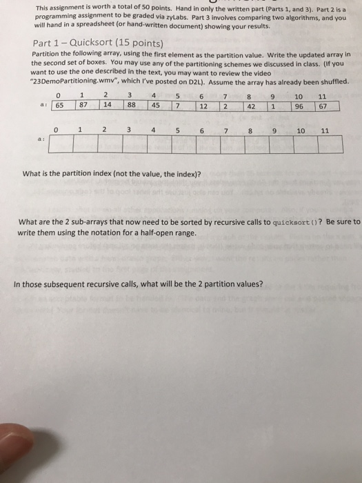 Solved This assignment is worth a total of so points. Hand | Chegg.com