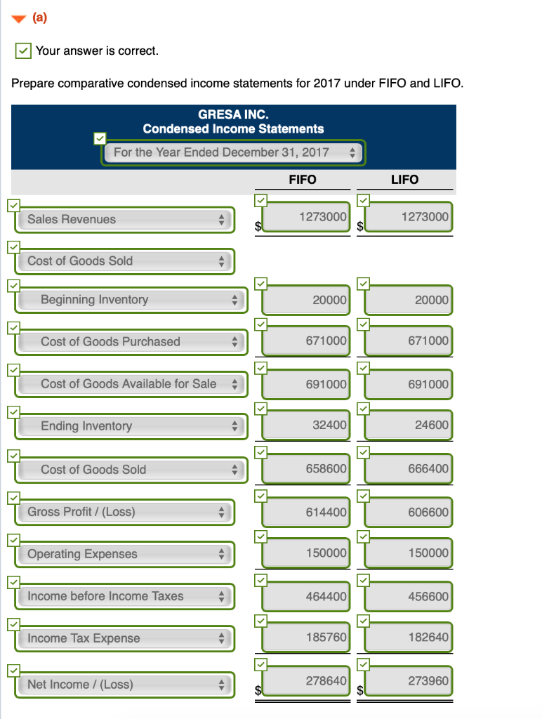 Solved Problem 6-4A (Part Level Submission) The management | Chegg.com
