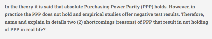 Solved In the theory it is said that absolute Purchasing | Chegg.com