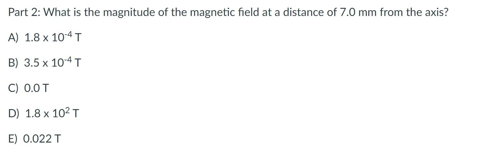 Solved The figure shows a solid cylindrical conducting wire | Chegg.com