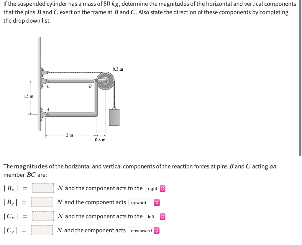 Solved If the wooden block exerts a force of F = 500 N on | Chegg.com