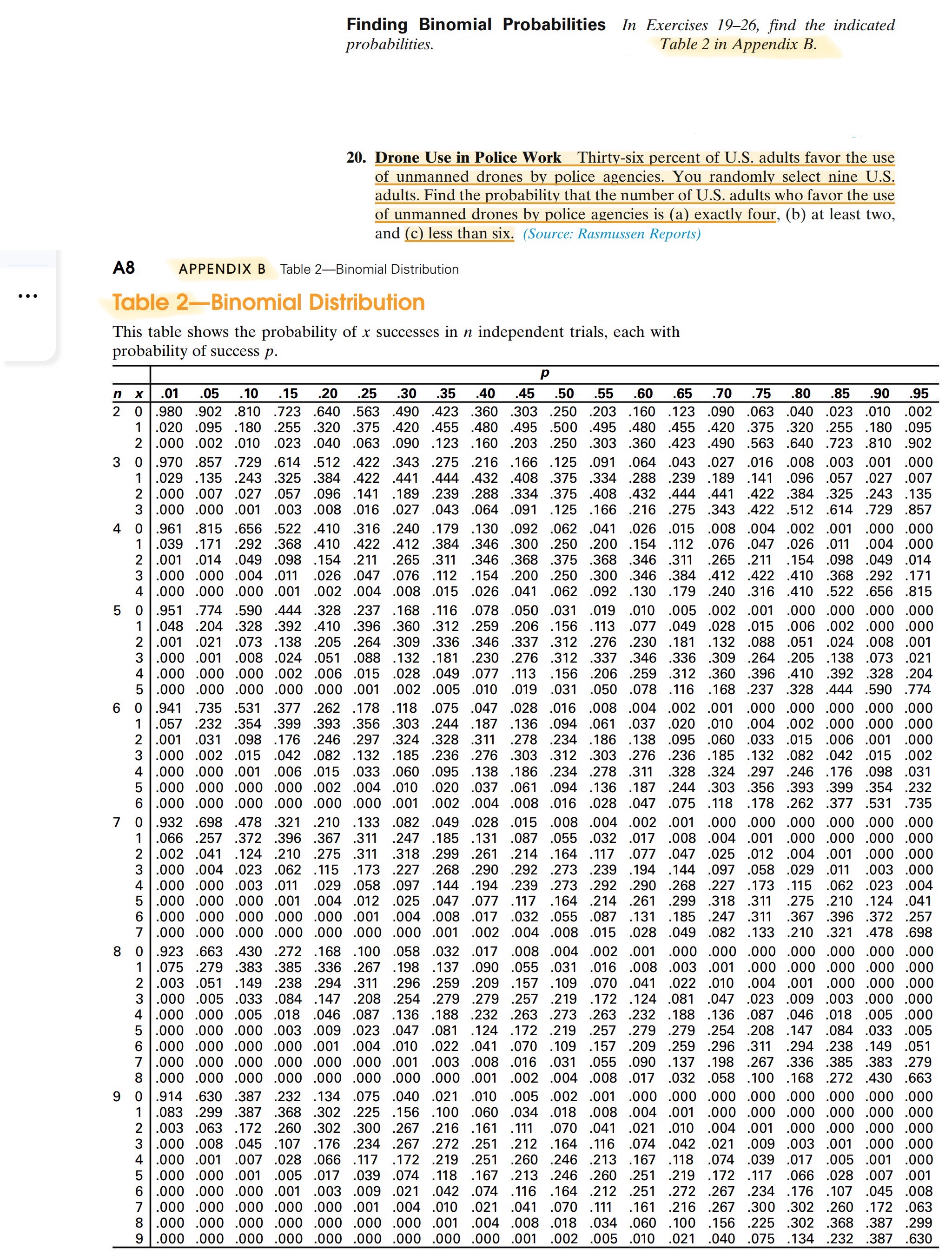 Solved Please answer problem #20 ﻿without using technology. | Chegg.com