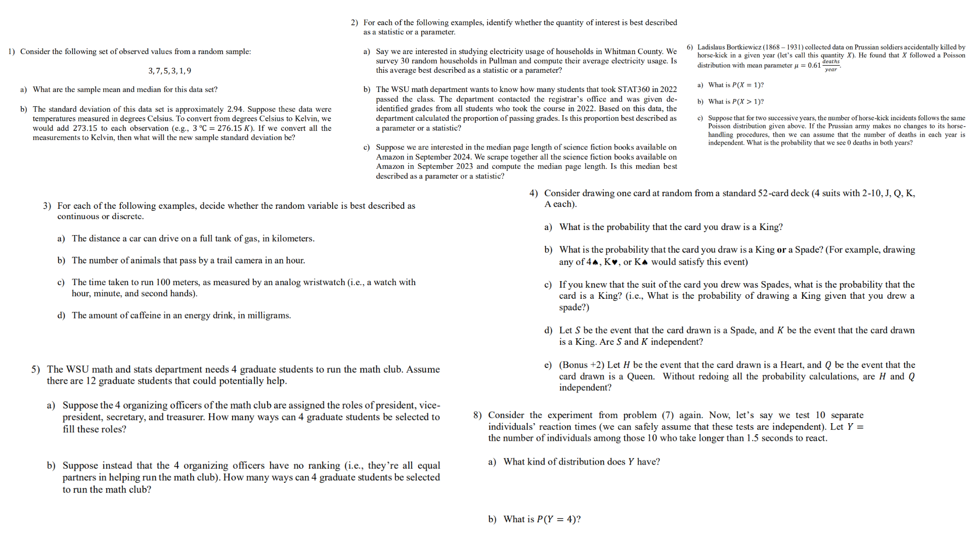 Solved please do all questions | Chegg.com