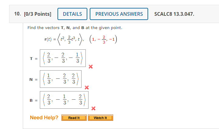 Solved 10. [0/3 Points] DETAILS PREVIOUS ANSWERS SCALC8 | Chegg.com