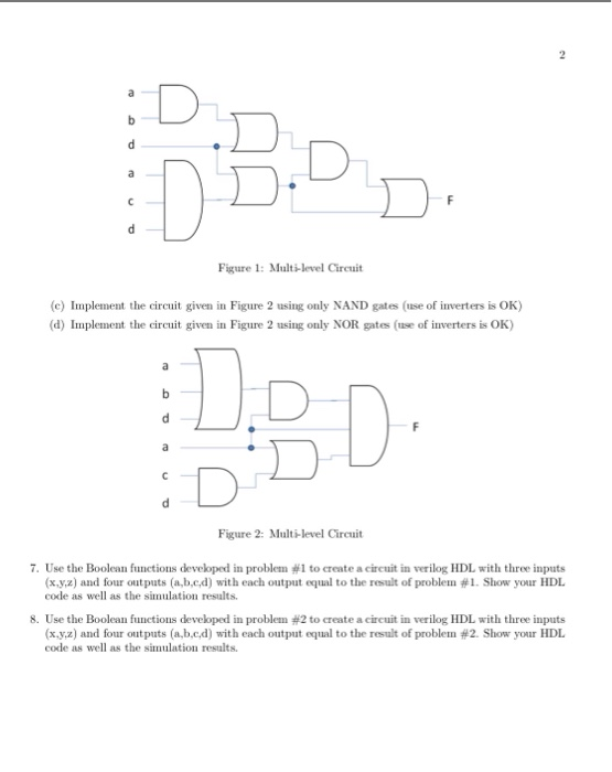 Solved 1 Chapter 3 Problems 1 Minimize The Following