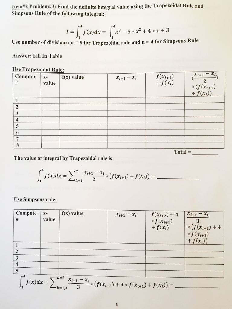 Solved Find the definite integral value uzsing the | Chegg.com