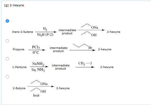 Solved (Highlight Answer) Starting with ethyne, outline | Chegg.com