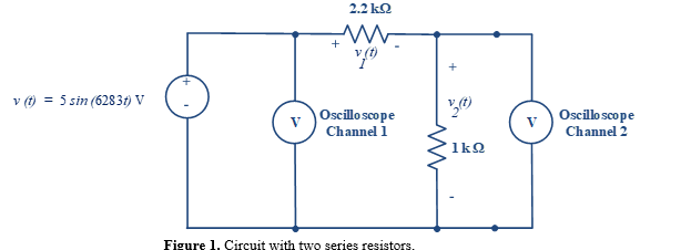 Solved Calculate voltages v1 and v2 theoretically using | Chegg.com