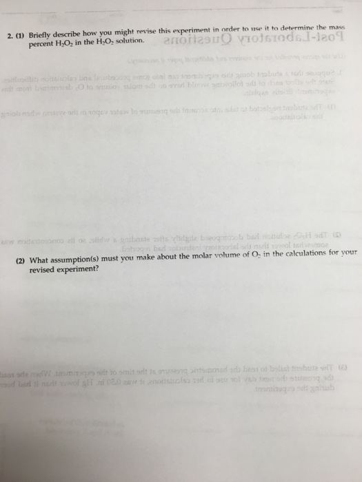 Solved Post-Laboratory Questions (use the spaces provided | Chegg.com