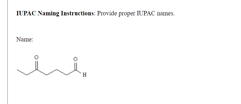 Solved IUPAC Naming Instructions: Provide proper IUPAC | Chegg.com Solved IUPAC Naming Instructions: Provide proper IUPAC | Chegg.com