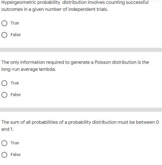 Solved A probability distribution shows the probabilities of | Chegg.com