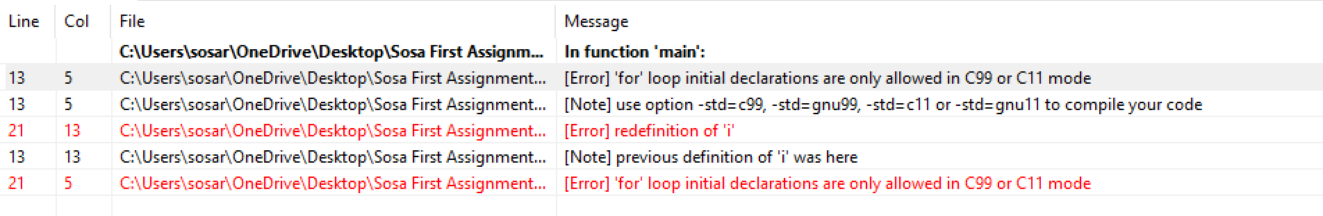 Solved Hello! I need help with debugging my solution! When I | Chegg.com
