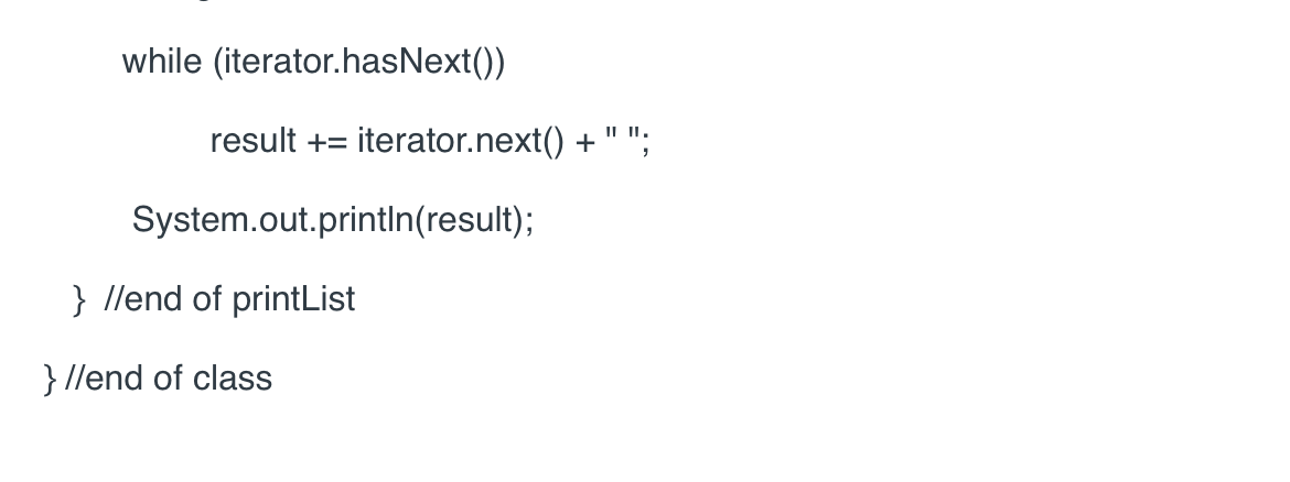 Solved Trace the output of the following code using the | Chegg.com