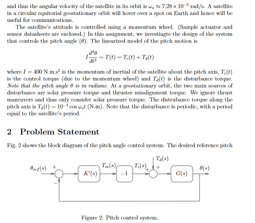 Solved 2 Problem Statement Fig. 2 shows the block diagram of | Chegg.com
