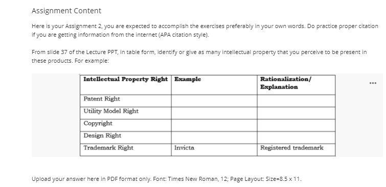 Assignment Content Here is your Assignment 2, you are | Chegg.com