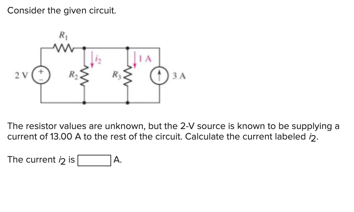 Solved Consider the given circuit. The resistor values are | Chegg.com