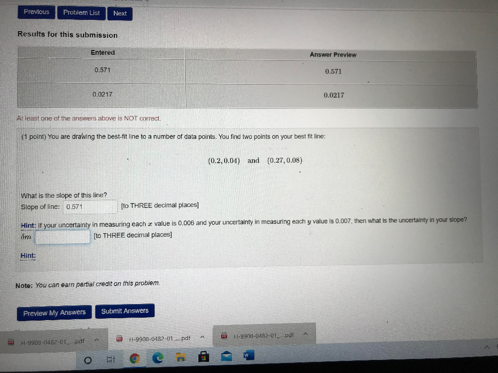 Solved Previous Problem List Next Results for this | Chegg.com