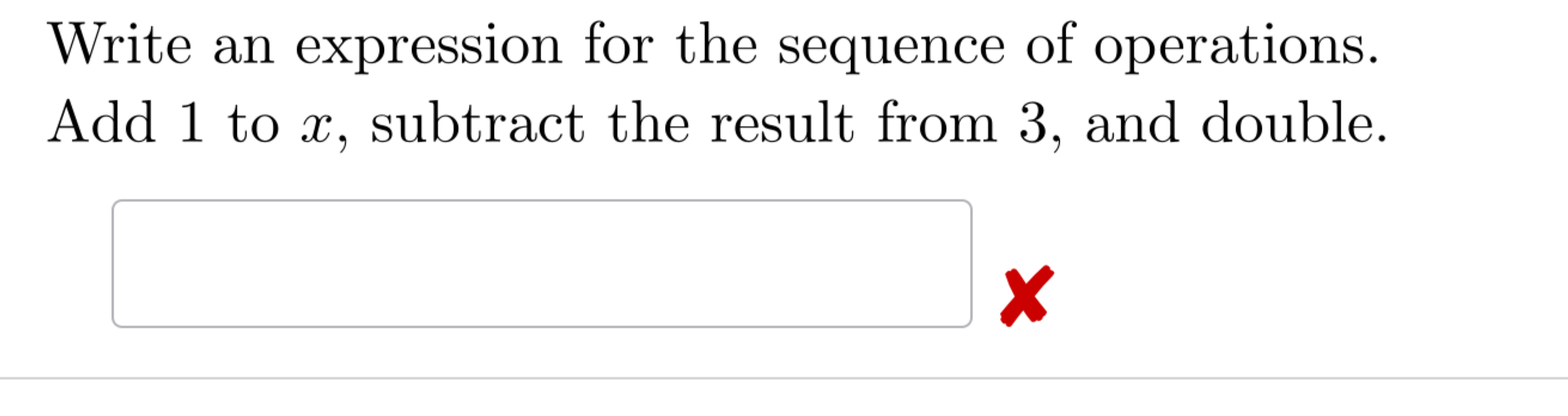 Solved Write an expression for the sequence of | Chegg.com