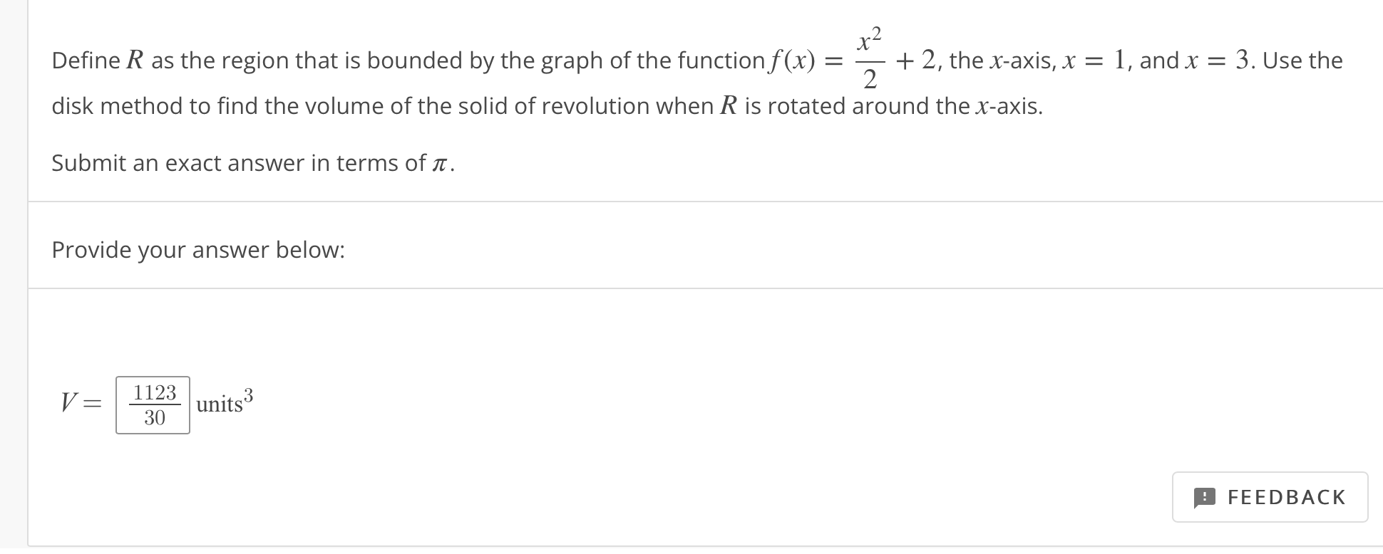 Solved Define R as the region that is bounded by the graph | Chegg.com