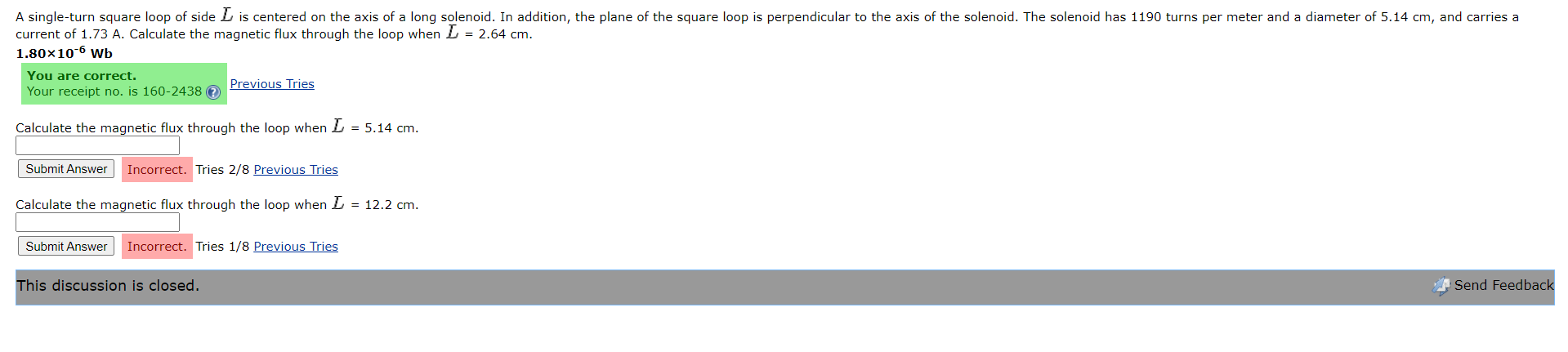 Solved A single-turn square loop of side L is centered on | Chegg.com