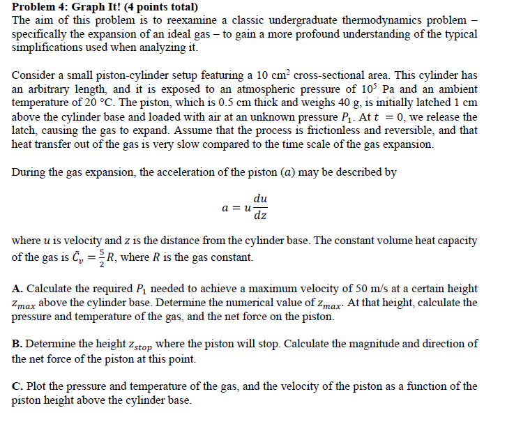 Solved Problem 4: Graph It! (4 ﻿points total)The aim of this | Chegg.com