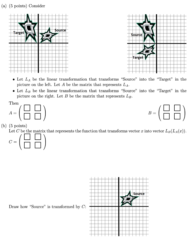 Solved (a) (5 points) Consider Source Target Source Target • | Chegg.com