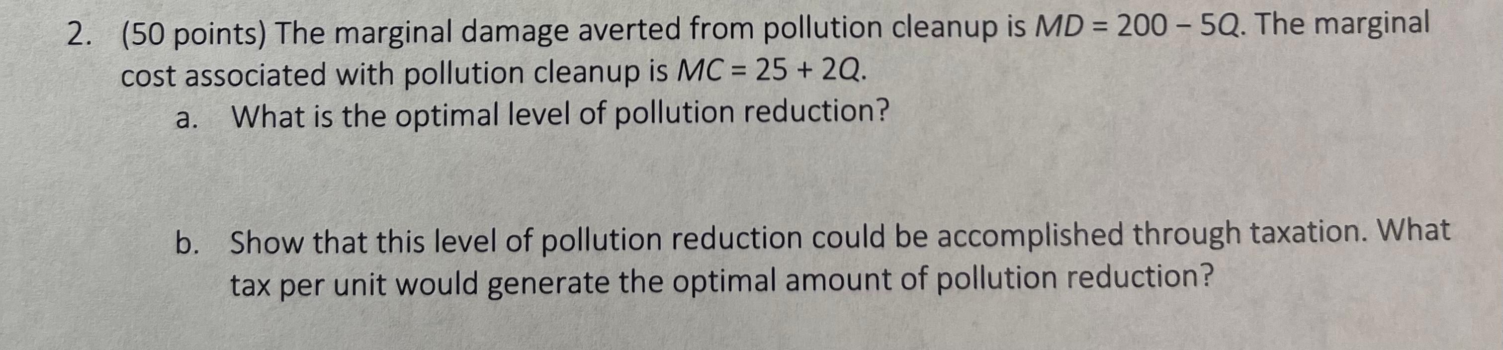 Solved 1. (50 points) The following table shows the private | Chegg.com