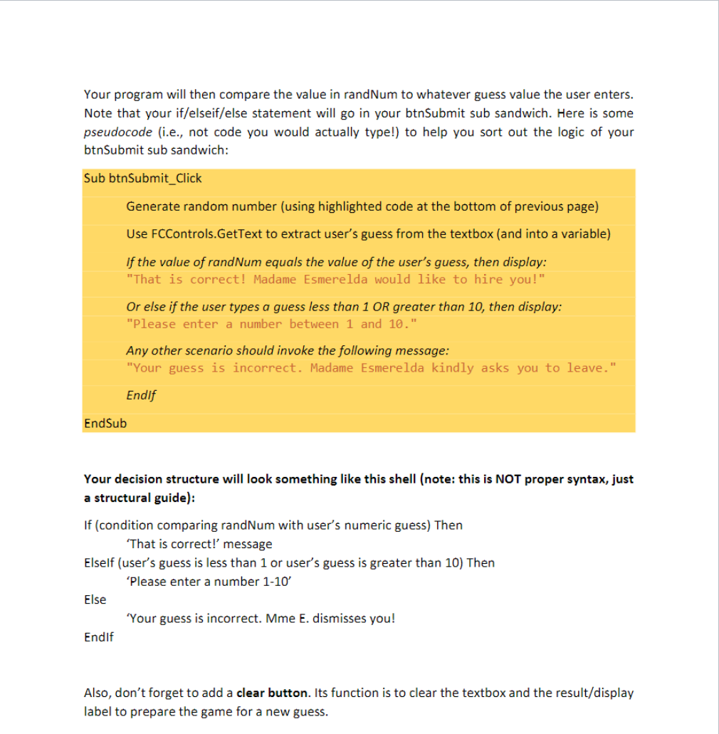 Solved Your Task Recreate the Madame Esmerelda/Numerology | Chegg.com