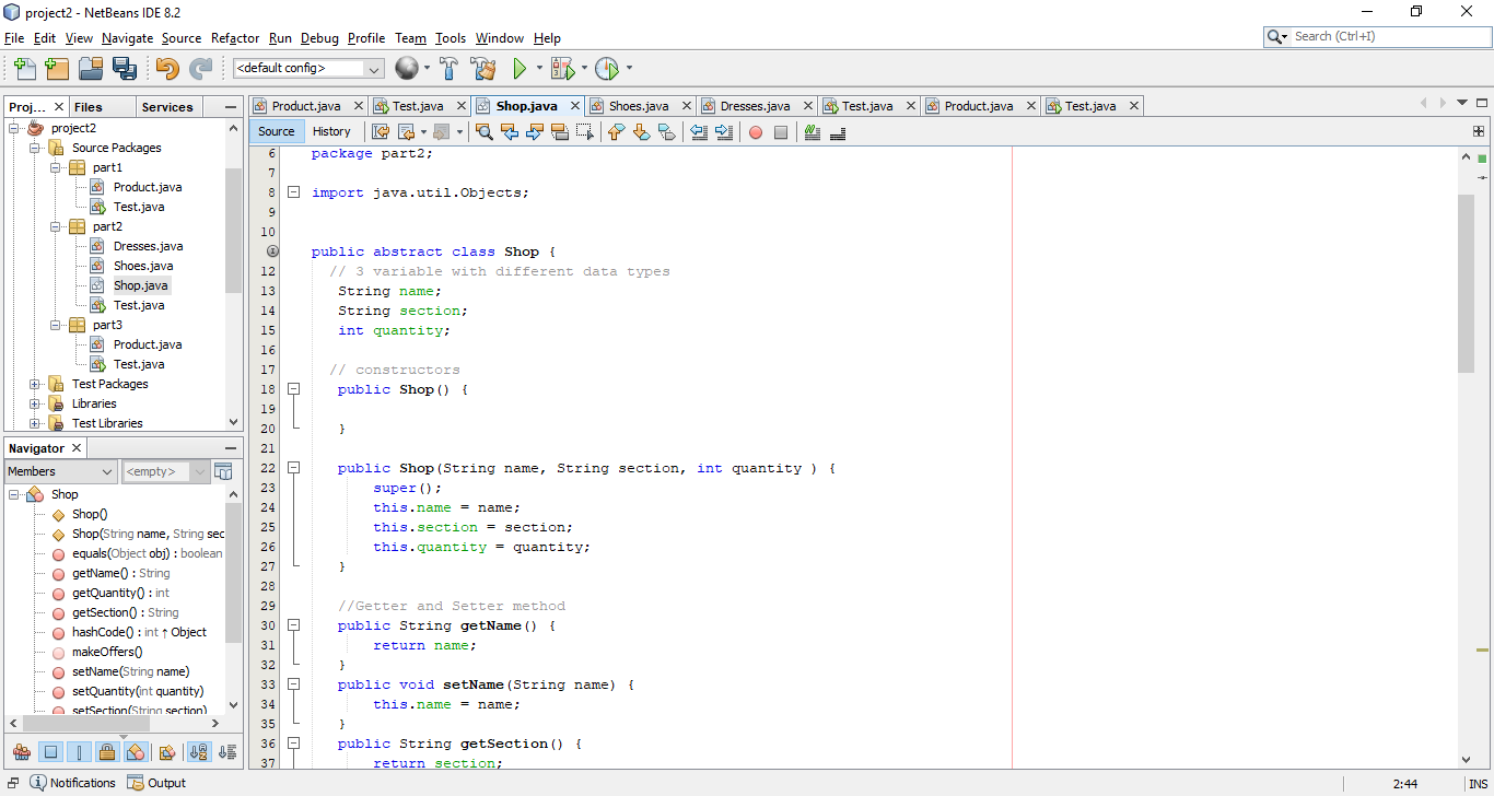 Solved Part-4: Java FX (5 marks) Create a JavaFx project | Chegg.com
