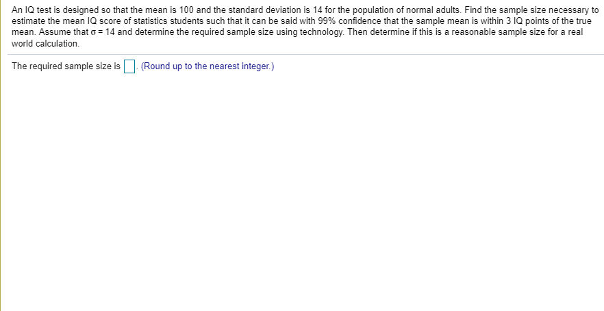 Solved Part 2: Would it be reasonable to sample this number | Chegg.com