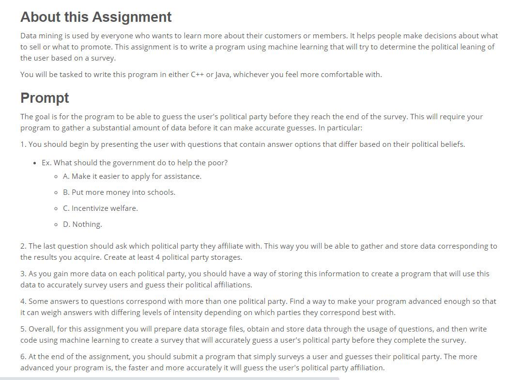 About this Assignment Data mining is used by everyone | Chegg.com