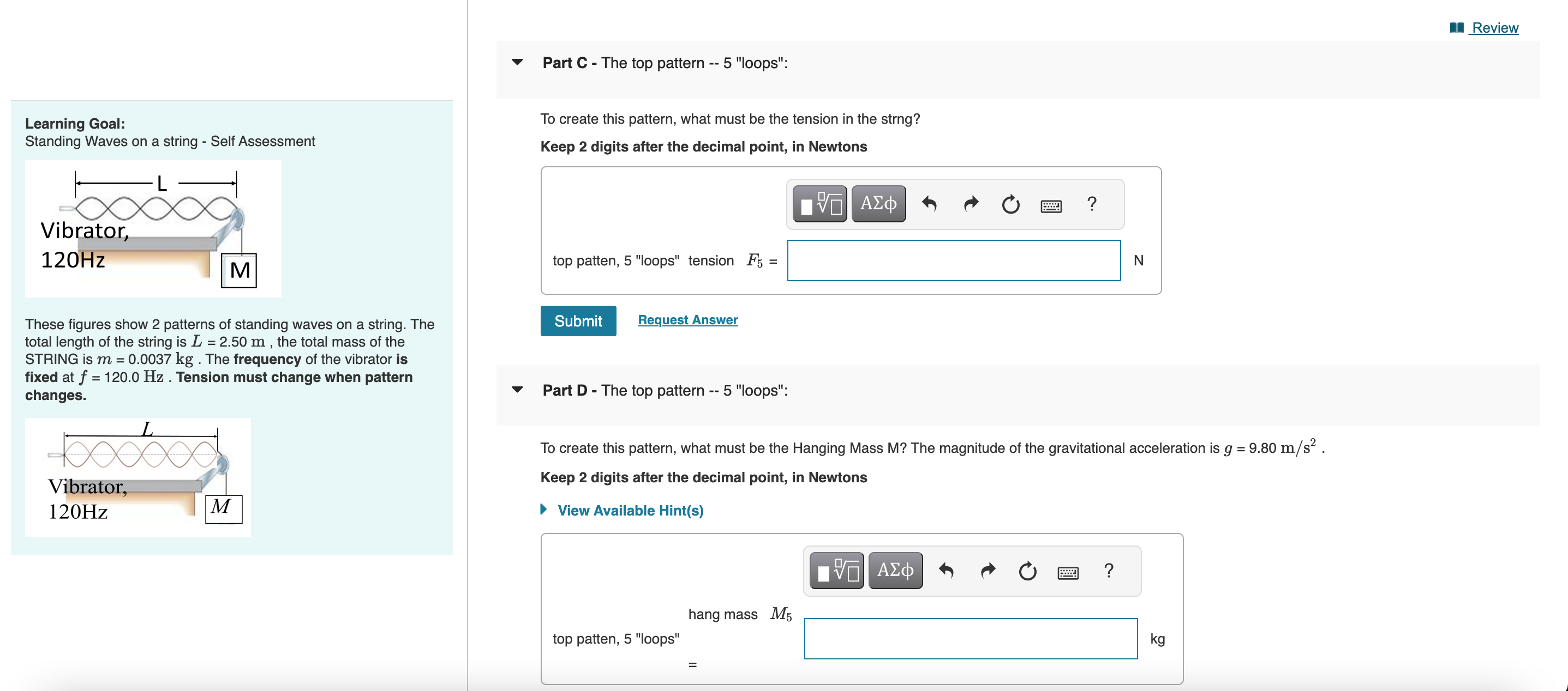 Solved Part A - The top pattern -- 5 "loops": Learning Goal: | Chegg.com