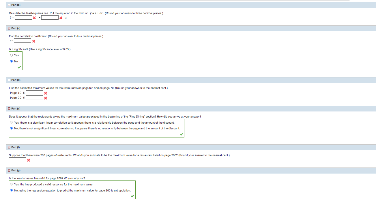 Solved Draw a scatter plot of the ordered pairs.Calculate | Chegg.com