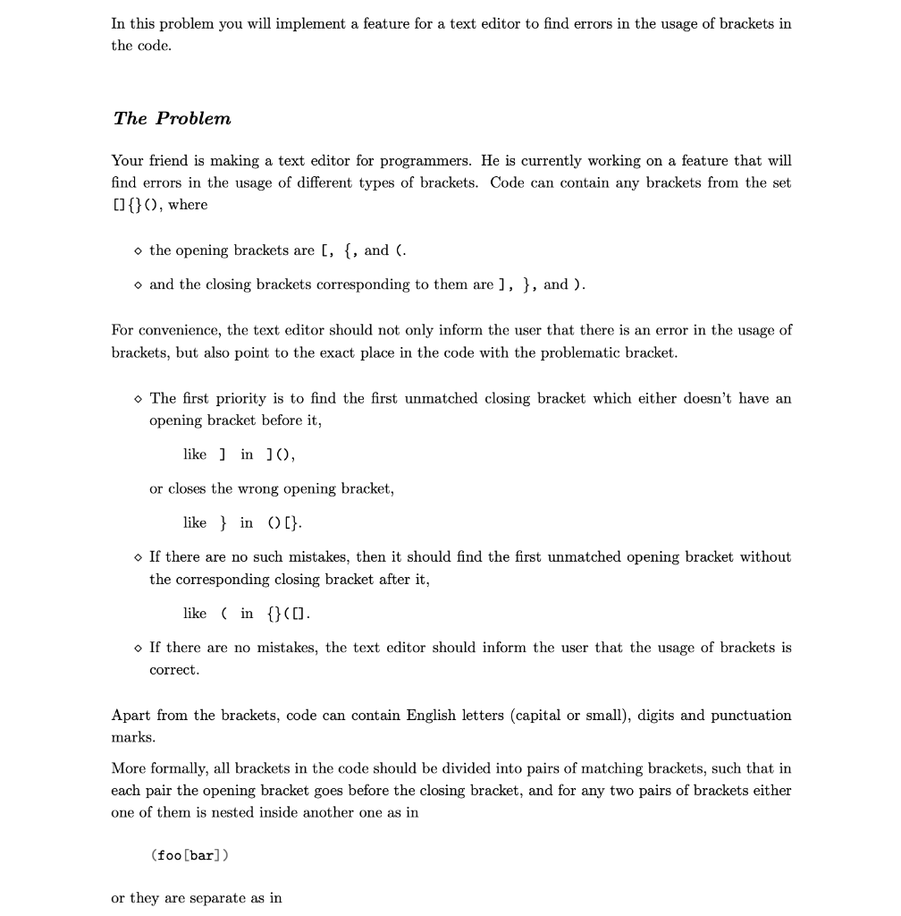 Solved In this problem you will implement a feature for a | Chegg.com