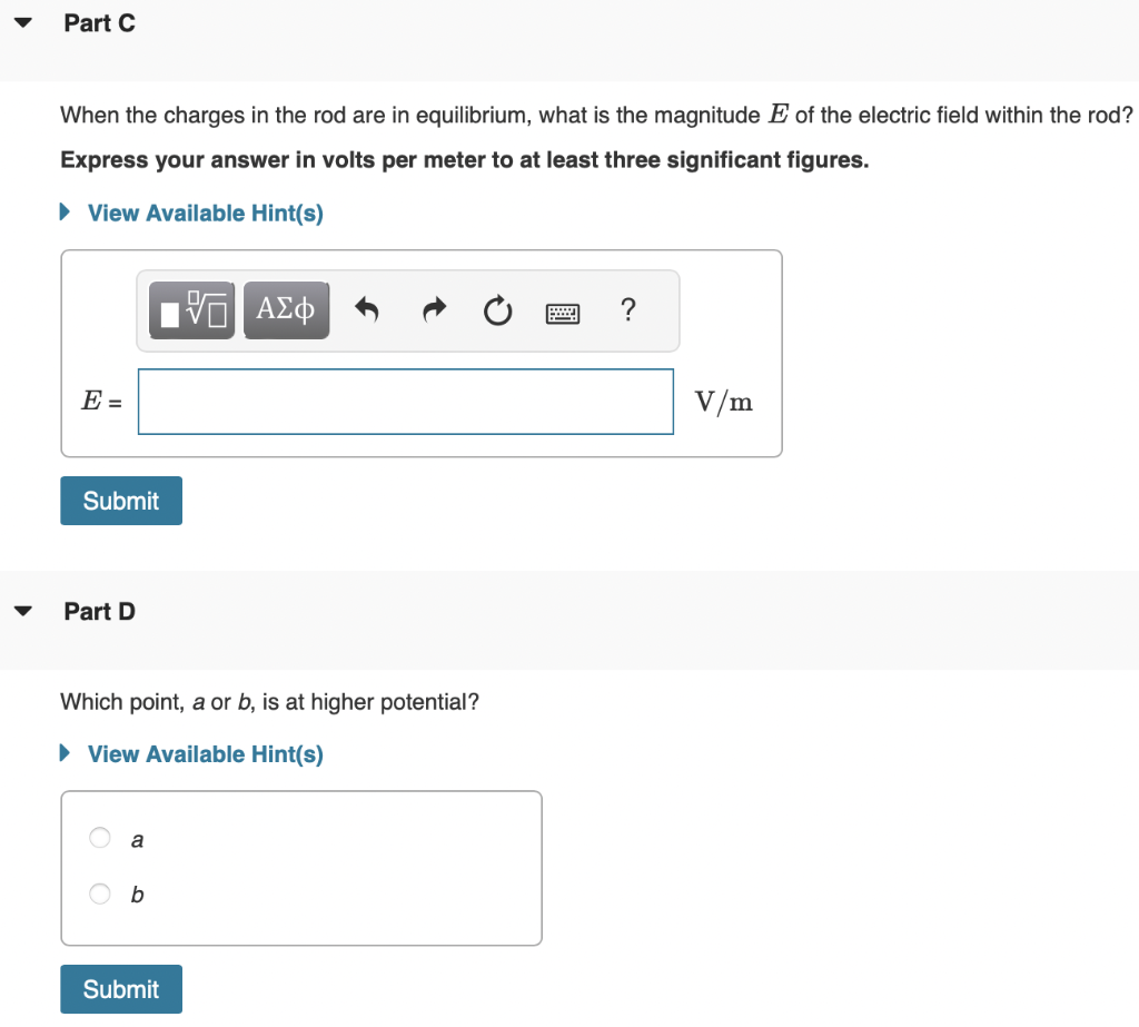 Solved In the figure, a conducting rod with length L=28.0 cm | Chegg.com