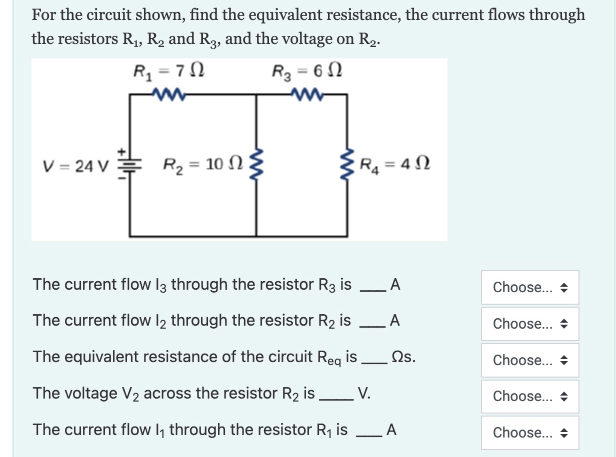 Solved For the circuit shown, find the equivalent | Chegg.com