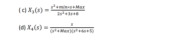 Solved 3. (4 points) Find and plot into a complex frequency | Chegg.com