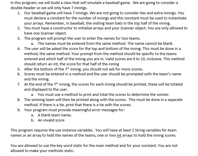 Solved In this program, we will build a class that will | Chegg.com