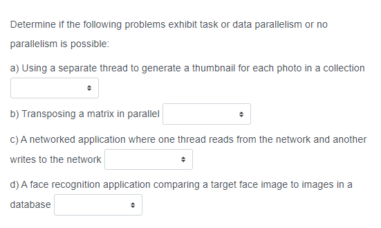 Solved In The Box Is Choose Between Data Parallelism Or 