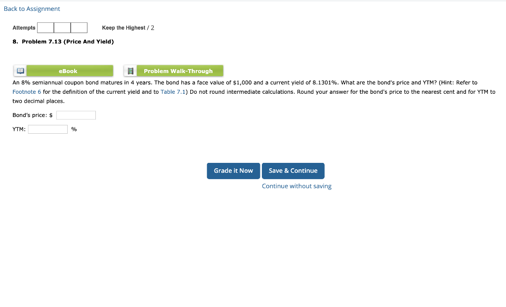 Solved Back to Assignment Attempts Keep the Highest / 2 8. | Chegg.com