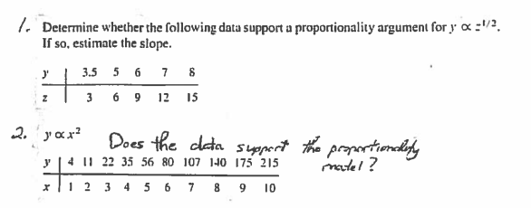 Solved /. Determine whether the following data support a | Chegg.com