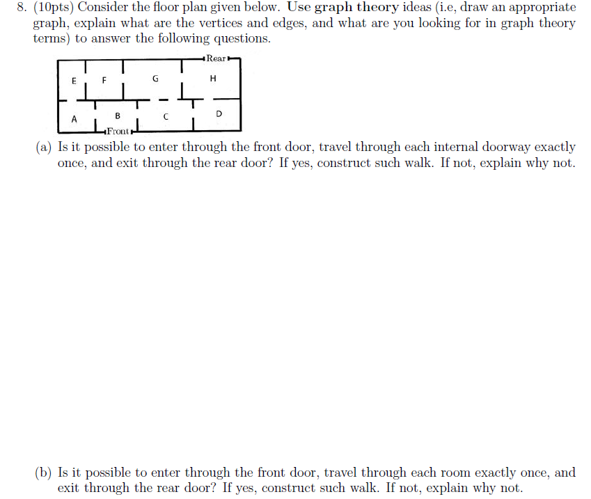 Solved 7. (7pts) Let G be a connected simple graph of order | Chegg.com