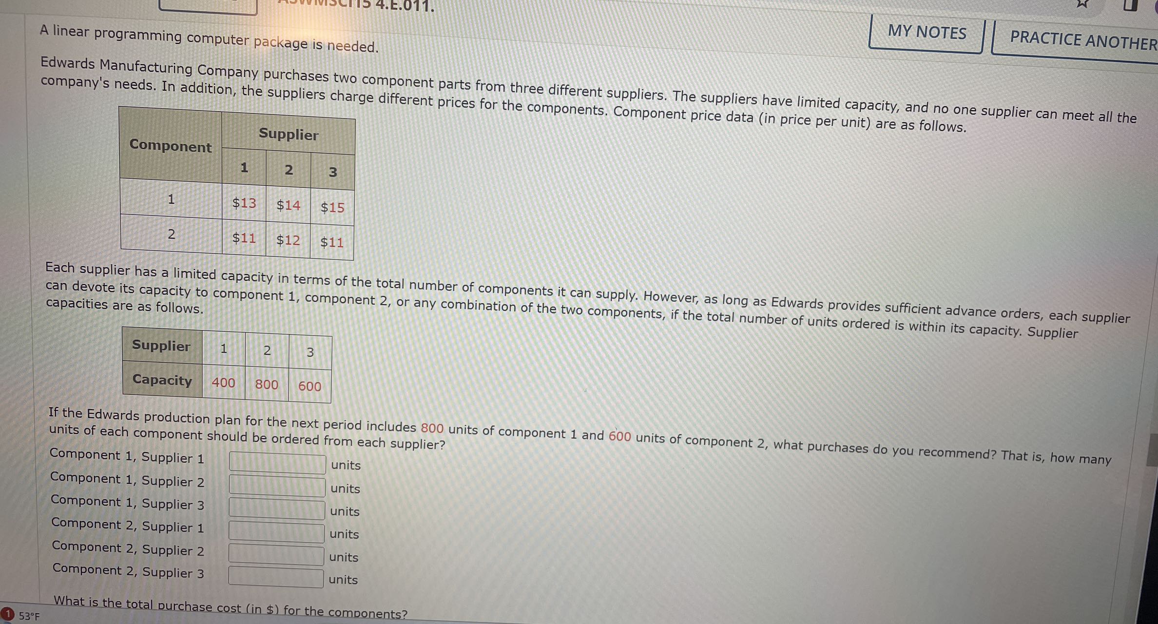 Solved A linear programming computer package is | Chegg.com