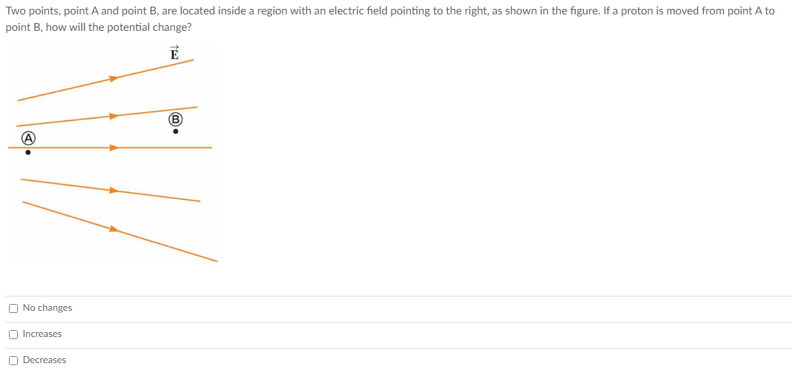 Solved Two points, point A and point B, are located inside a | Chegg.com Solved Two points, point A and point B, are located inside a | Chegg.com