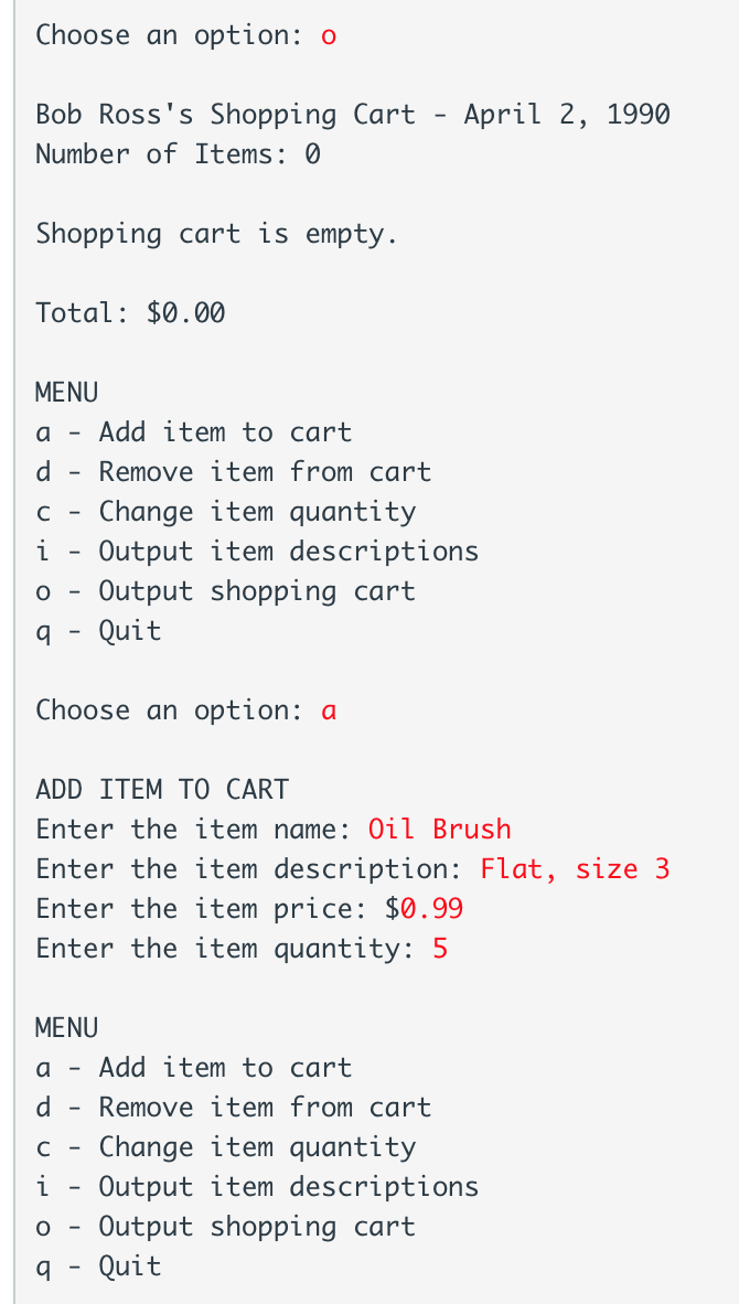 Solved Please code in C++ will rate up. Thanks! code already | Chegg.com