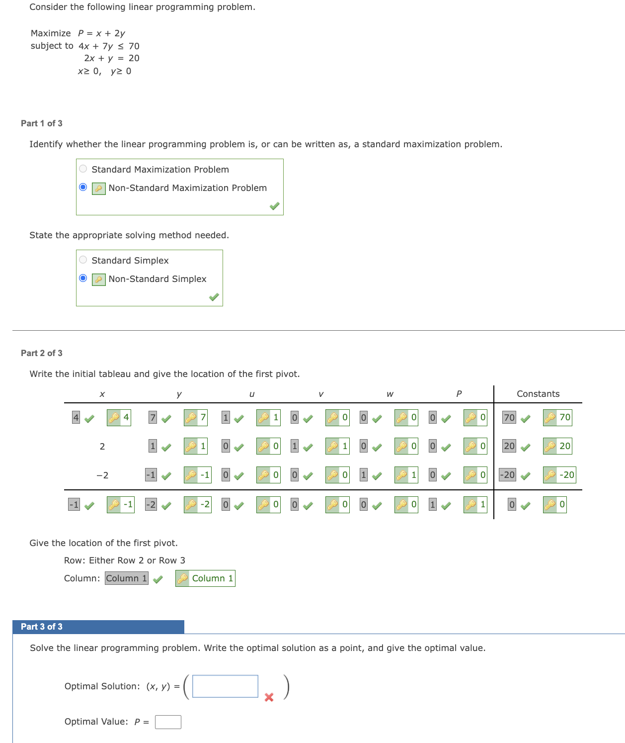 Solved Consider the following linear programming | Chegg.com