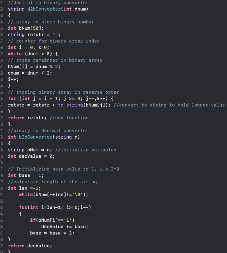 Solved How can I implement Input validation in my functions | Chegg.com